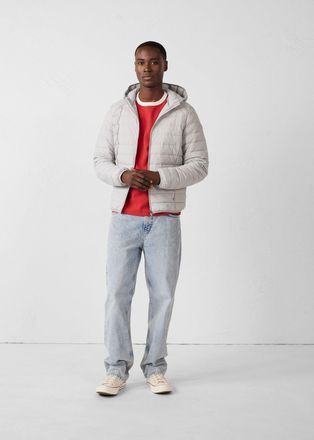 Jott Doudoune l&eacute;g&egrave;re stretch &agrave; capuche Reflet de mer Frantz - Taille XXL