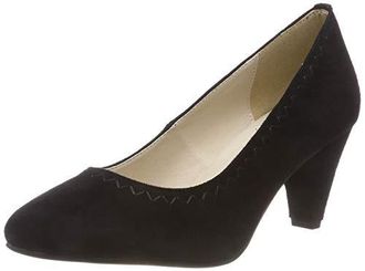 Hirschkogel Femme 3006805 Escarpins, Noir 002, 37 EU