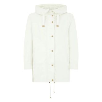 Moorer Jaclyn Short Coat - - Jackets - Damen - Wei&szlig; - S