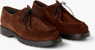Kleman Derbies avec lacets en cuir sued&eacute;