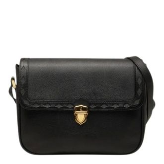 Saint Laurent Sac bandouli&egrave;re en cuir pr&eacute;-poss&eacute;d&eacute; - Femme - Pre-owned - Noir - Taille: ONE Size