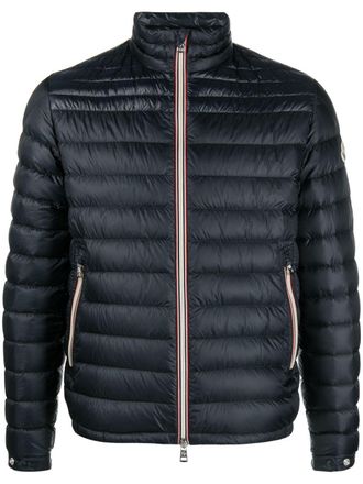 Moncler veste Daniel matelass&eacute;e &agrave; fermeture zipp&eacute;e - Bleu