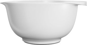 Rosti Mepal Victoria Rührschüssel, Bruchsichere Schüssel, Backschüssel, Hefeteigschüssel mit gutem Griff, Teigschüssel aus Kunststoff, 4 Liter, Weiß
