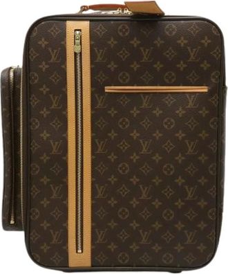 Louis Vuitton unisex, Pre-owned, Brun, Taille: ONE Size Valise Trolley Monogram Pre-owned