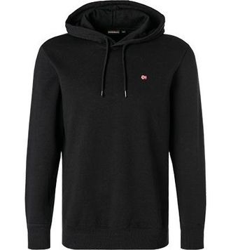 Napapijri Herren Hoodie schwarz unifarben