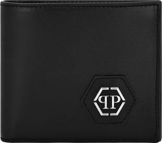 Philipp Plein Portemonnaies - Geldbörse Hexagon - Gr. unisize - in Schwarz - für Damen