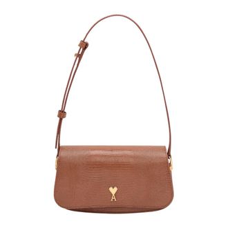 Ami Paris Paris Umh&auml;ngetasche - - Bags - Damen - Braun - ONE SIZE