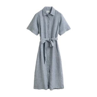 GANT Damen, Kleider, Blau, XSGr&ouml;&szlig;e