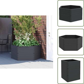 vidaXL Vidaxl - Jardini&egrave;re anthracite pp - Jardinier - Pots De Fleurs - Jardinerie - Plante - Balcon