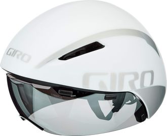 Giro Fahrradhelm Aerohead MIPS, White/Silver, L, 200170006