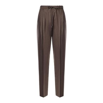 Max Mara Straight Hosen - - Trousers - Damen - Braun - M