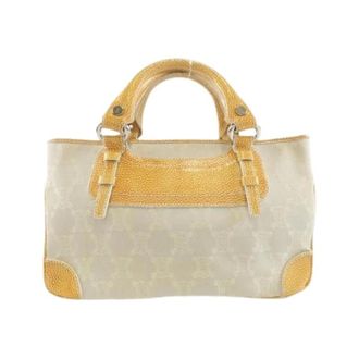 Celine Pre-owned Sac &agrave; main Boogie en toile - Femme - Pre-owned - Beige - Taille: ONE Size