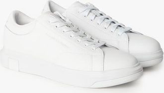 A|X Armani Exchange Baskets unies en cuir