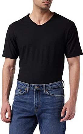 Benetton T- Shirt 3je1j4264, Noir 100, M Hommes