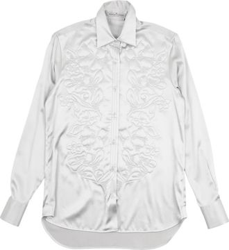Ermanno Scervino Femme, Blouses et Chemises, Gris, Taille: 34 FR Chemises