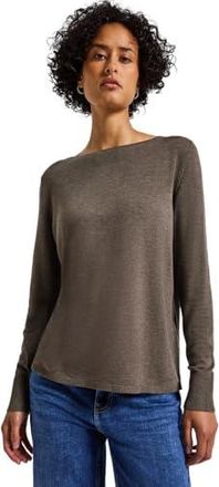 Street One 3015618 Pull Basique, Nomad Brown Mel, 40 Femme