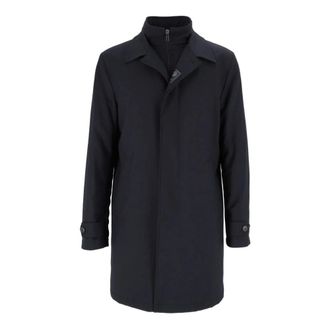 Fay Manteau de Voyage Matin - Homme - Manteaux - Bleu - Taille: M