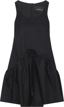Simone Rocha Femme, Robes, Noir, Taille: 32 FR Tapered Back Peplum Mini Dress