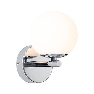 Paulmann 71067 Applique LED Selection Bathroom Gove IP44 3000K 400lm 230V 5W Chrome, Satin luminaire de salle de bain