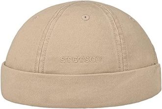 Stetson Bonnet Ocala Docker en Coton Fin Protection Anti UV (L/58-59 - Beige)