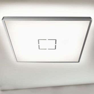 Briloner LED Panel Deckenleuchte Free wei&szlig;/silber Deckenlampe Panelleuchte