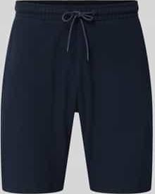 Christian Berg Shorts aus Baumwolle mit Strukturmuster