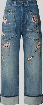 M.A.C Straight Fit Jeans aus Baumwoll-Mix Modell Baggy Boheme