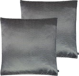 Prestigious Textiles Emboss Metallic Polyester Filled Cushion - Twin Pack