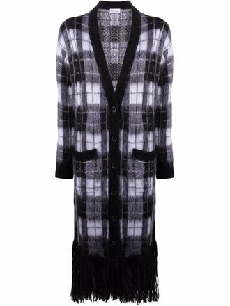 Red Valentino Cardigan mit Print - Schwarz