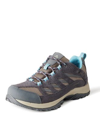 Columbia Crestwood WP wasserdichte Wanderschuhe f&uuml;r Damen, Schwarz (Kettle x Dark Grey), 42 EU