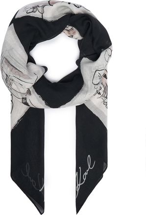 Karl Lagerfeld Tuch KARL LAGERFELD B3W33021 Dunkelgrau