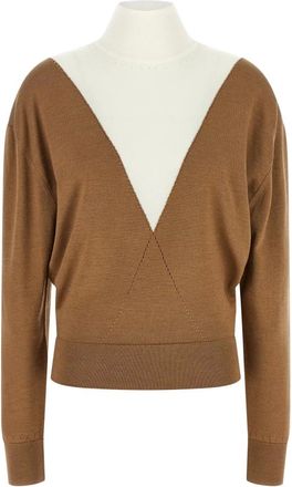 Paco Rabanne Damen, Strickwaren, Beige, SGr&ouml;&szlig;e