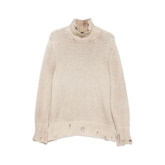 Avant Toi Herren, Strickwaren, Beige, LGr&ouml;&szlig;e