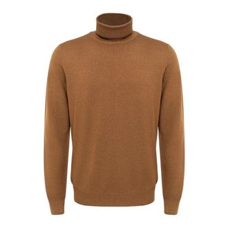 Gran Sasso Ciclista Rollkragenpullover - - Knitwear - Herren - Braun - S