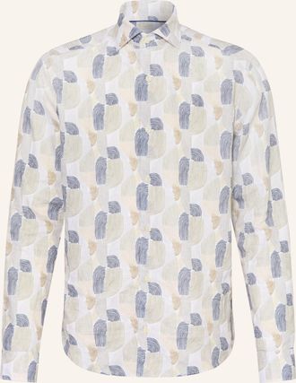 Eton Leinenhemd Casual Fit beige