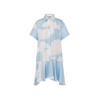 Moschino Damen, Kleider, Blau, 2XLGr&ouml;&szlig;e
