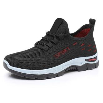 Generic Chaussures de sport pour femme - Chaussures de course - Respirantes - Confortables - Chaussures de loisirs - Chaussures de marche - Semelles en caoutc
