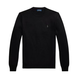 Ralph Lauren Homme, Pulls, Noir, Taille: S Pulls &agrave; col rond