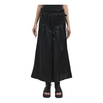 Junya Watanabe Pantalone con cintura in vita - - Trousers - Damen - Schwarzk - S