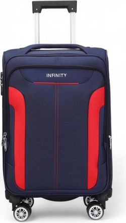 Infinity Leather Weicher Kabinenkoffer 36,5 x 23,5 x 58 cm Nylon 900D Passend f&uuml;r Easyjet, Ryanair, Wizzair Integriertes Schloss