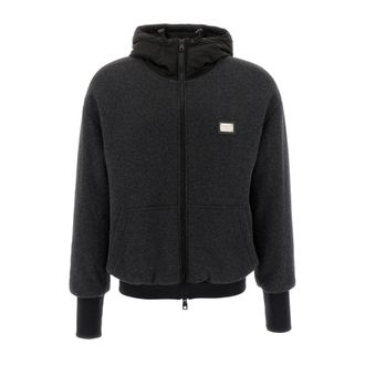 Dolce & Gabbana Herren, Jacken, Schwarzk, SGröße