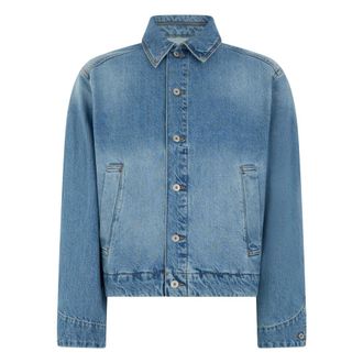 Jacquemus Homme, Vestes, Bleu, Taille: XL Denim Jacket
