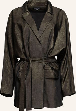 Helene Galwas Blazer Jacke Aus Feinem Samt Halea schwarz
