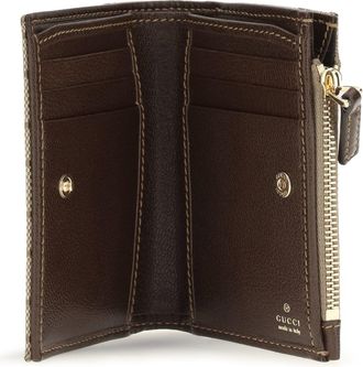 Gucci Small Horsebit Wallet - Beige