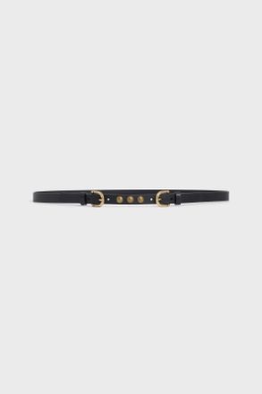 Gerard Darel Ceinture en cuir avec studs - ALBA - Noir