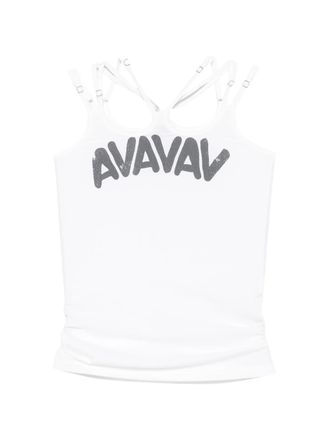 Avavav Tova - Haut &agrave; bretelles multiples imprim&eacute; avec logo Av