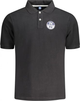 North Sails Homme, Tops, Noir, Taille: XL Polo Piqu&eacute;