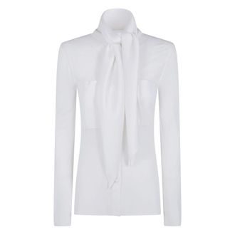Courr&egrave;ges Chemises - Femme - Blouses et Chemises - Blanc - Taille: 38 FR
