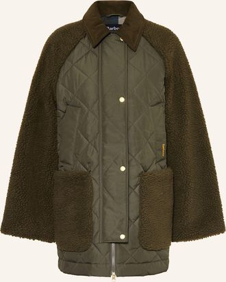 Barbour Jacke Barden Im Materialmix gruen