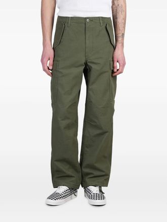 St&uuml;ssy Cargohose mit Pattentaschen - Gr&uuml;n